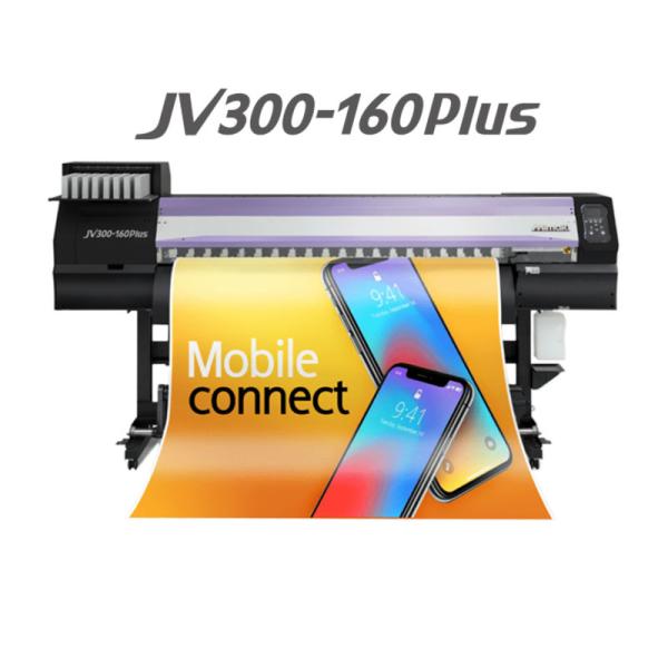 Quality Mimaki JV300-160 Plus 540x720dpi 720x1440dpi Eco Solvent Printing for sale