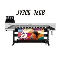 Quality Mimaki JV200-160B Eco Solvent Printer 1610mm Width Roll To Roll Inkjet Printer for sale