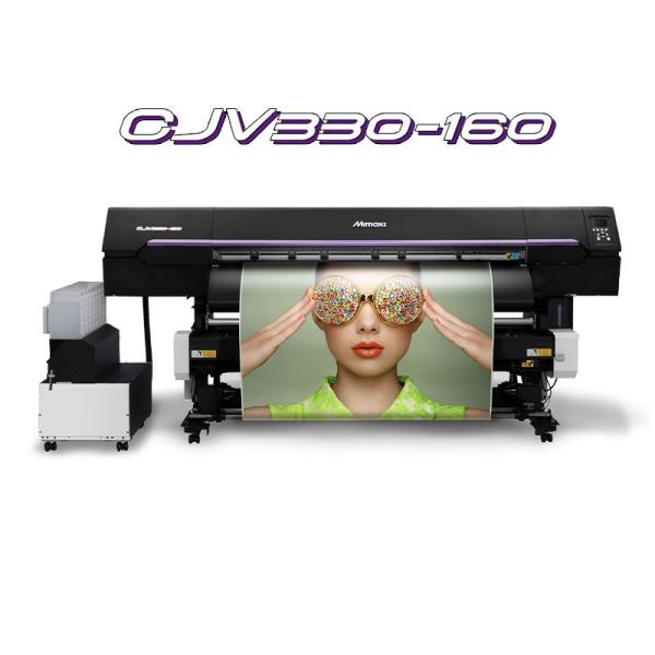 Quality 600x1200dpi 1200x1200dpi Wide Format Inkjet Printer And Cutter Mimaki CJV330-160 for sale