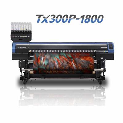 China 1440dpi 75.6'' Wide Format Dye Sublimation Printer Mimaki Tx300P-1800 Textile Inkjet Printer for sale