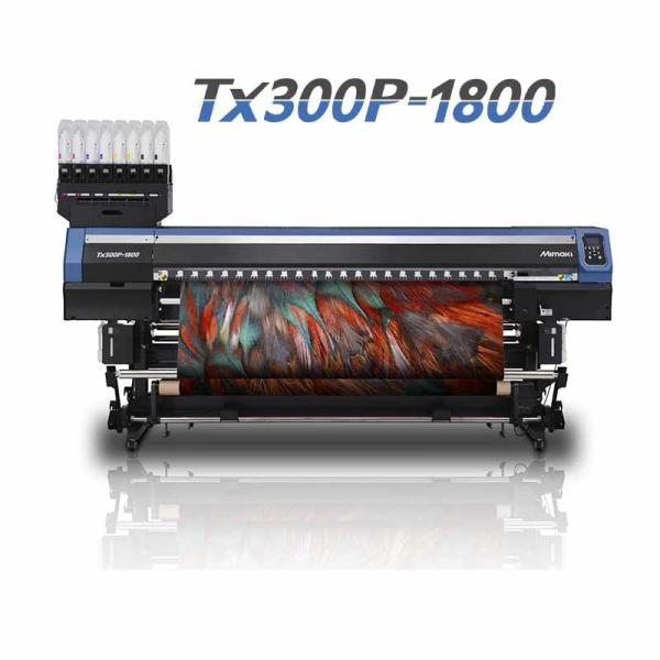 Quality 1440dpi 75.6'' Wide Format Dye Sublimation Printer Mimaki Tx300P-1800 Textile Inkjet Printer for sale