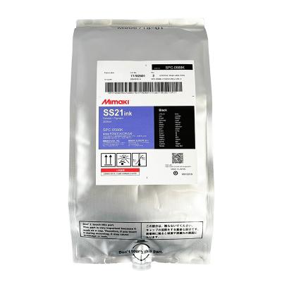 China 2000ml Mimaki SS21 Solvent Ink Pack 2 Liters Eco Solvent Printer Ink for sale