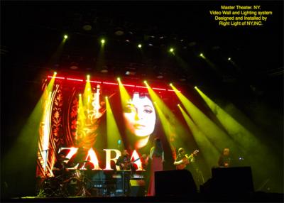 China DJ Show Super Slim Stage LED Screens Indoor  P3.9 500mm x 1000mm for sale