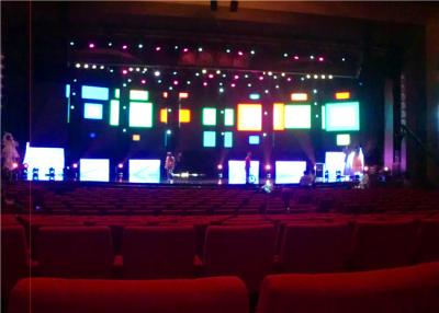 China Full Color Stage Led Screens High Refresh Rate Led Curtain Display for sale