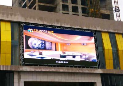 China Full colour fixed installation outdoor LED video display for advertisement for sale
