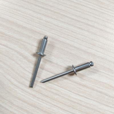 China DOME HEAD OPEN END FACTORY DIN7337 SS/SS NON-MAGNETIC BLIND RIVET for sale