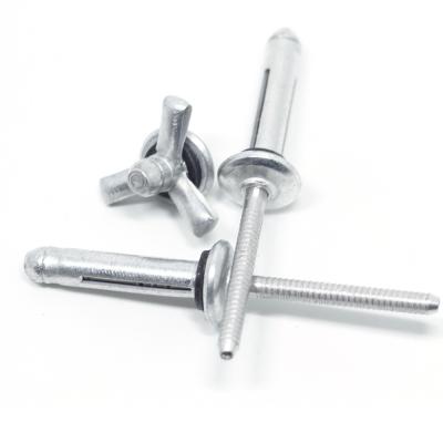 China Waterproof Tri folding aluminum high strength rivet with washer for sale