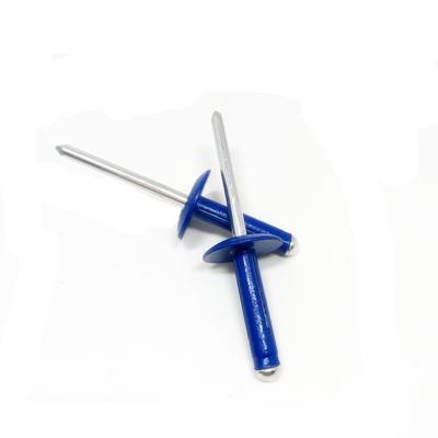 China HIGH QUALITY Aluminum flange head TriFold Tri-Fold Exploding color rivets for sale