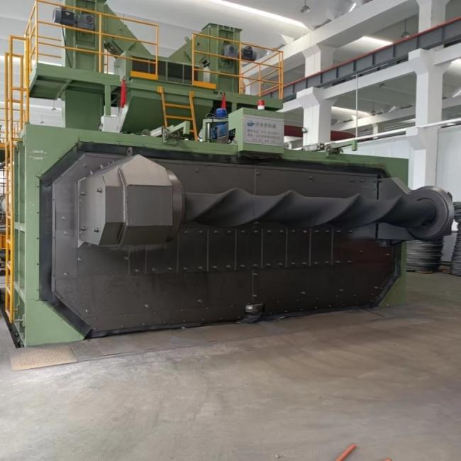 Energy Saving Wire Coil Shot Blasting Machine
