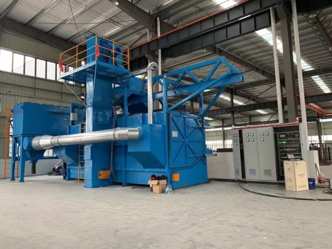 Single Station Wire Coil Shot Blasting Machine