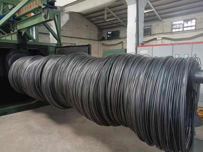 Single Station Wire Coil Shot Blasting Machine