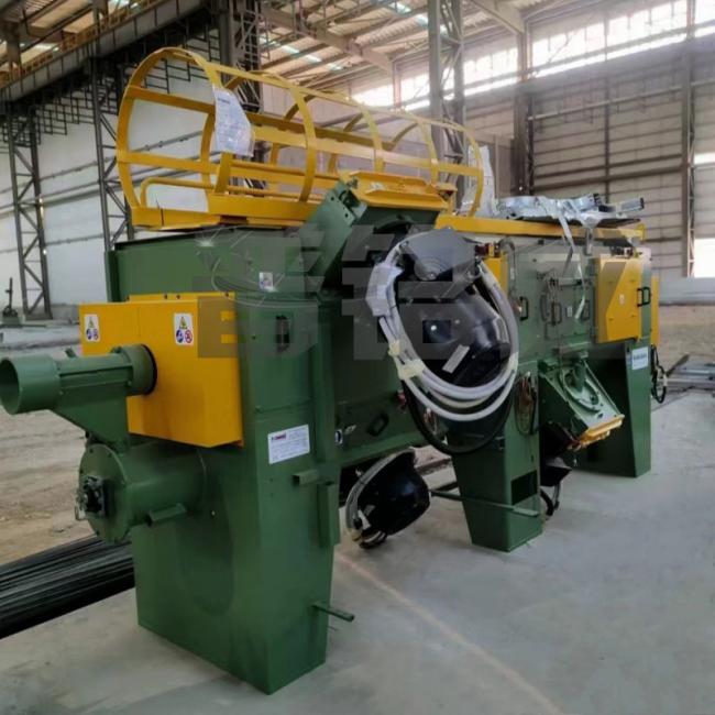 Inline Continuous Wire Rod Shot Blasting Machine Used on Descaling Wire Product