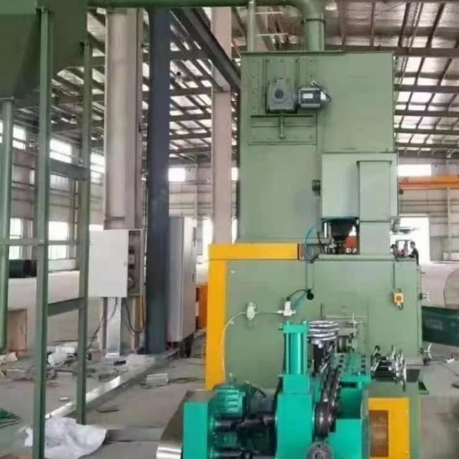 Roll Passing Wire Shot Blasting Machine