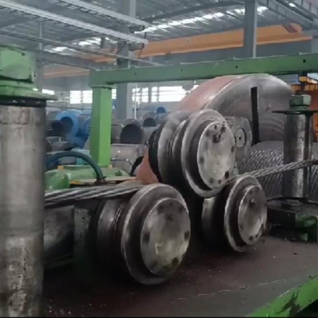 Industrial Cycle Rust Removal and Shot Blasting of Steel Strands