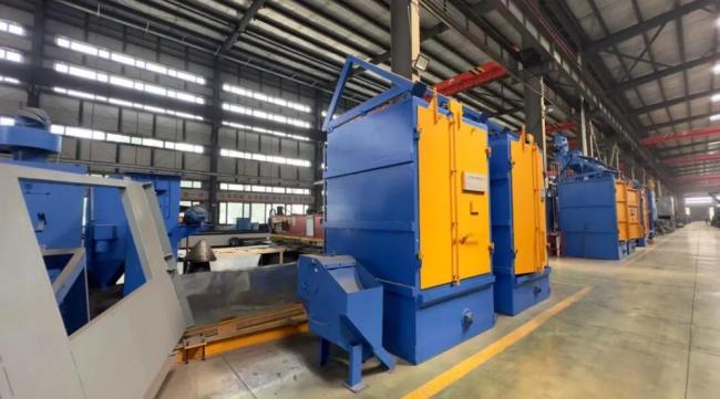 Q375 Hook Shot Blasting Machine