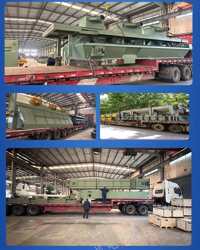 4-9 Rolls Per Hour Descaling Speed Wire Rod Coil Shot Blasting Machine