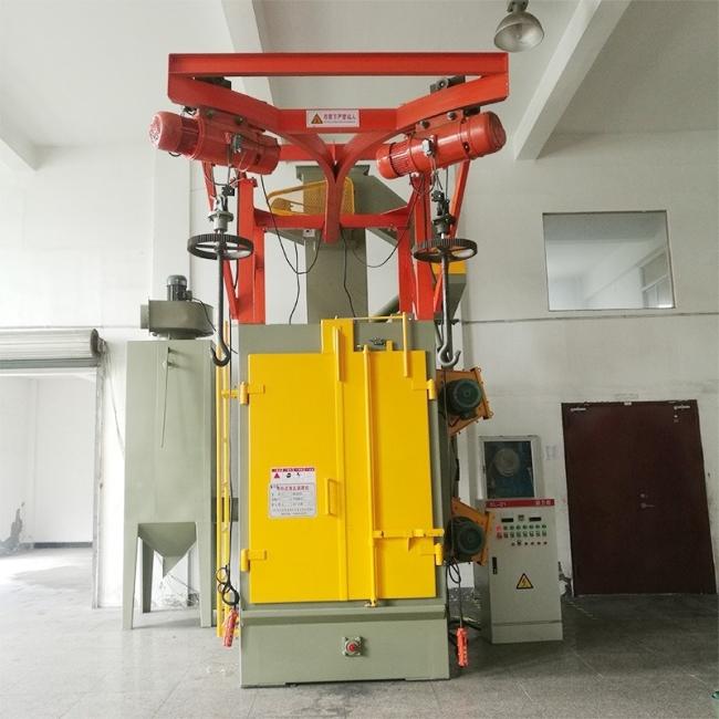 Automobile Parts Rust Removal Hanging Shot Blasting Machine
