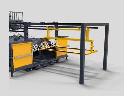 Roll Conveyor Shot Blasting Machine with High Convection Pre-Heater