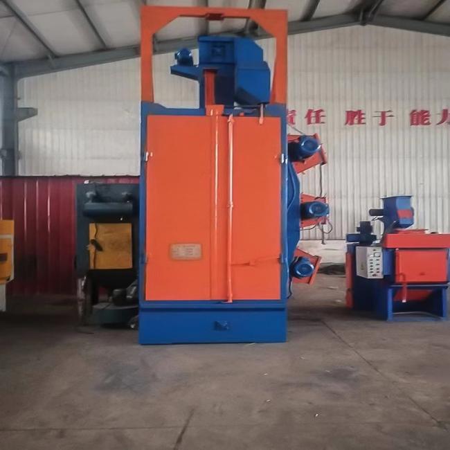 Auto Rust Cleaning Crawler Tumble Rubble Belt Shot Blasting Machine