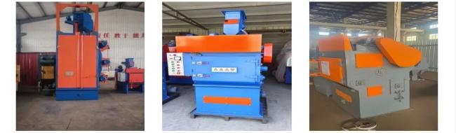 Auto Rust Cleaning Crawler Tumble Rubble Belt Shot Blasting Machine