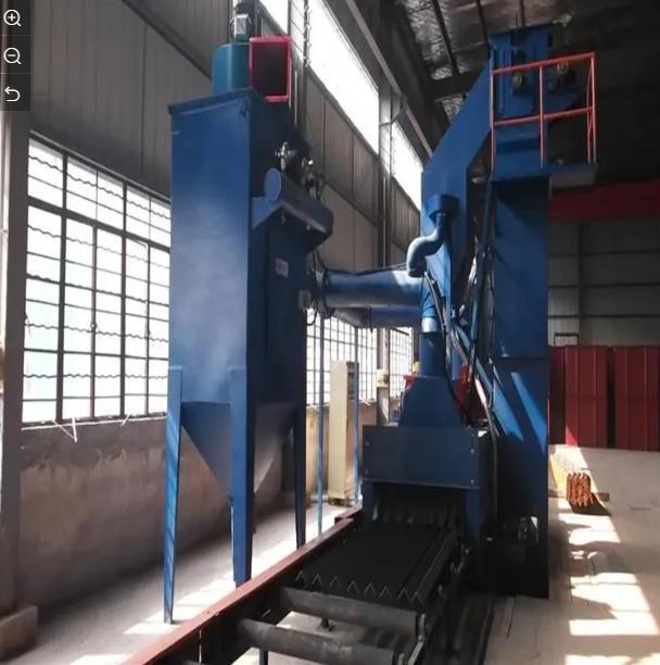 Auto Rust Cleaning Crawler Shot Blasting Machine with Small Casts