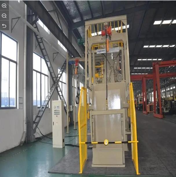 Auto Rust Cleaning Crawler Shot Blasting Machine with Small Casts