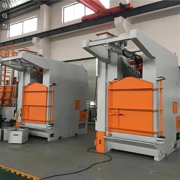 Auto Rust Cleaning Crawler Shot Blasting Machine with Small Casts