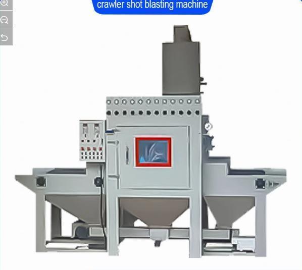 Auto Rust Cleaning Crawler Shot Blasting Machine with Small Casts