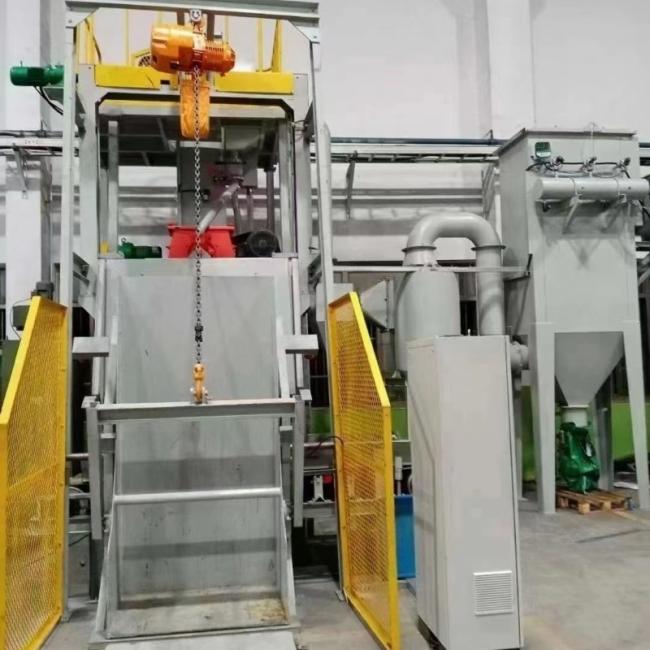 Crawler Shot Blasting Machine for Sand Cleaning and Rust Removal