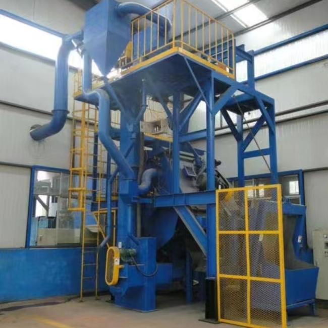 Crawler Shot Blasting Machine for Sand Cleaning and Rust Removal