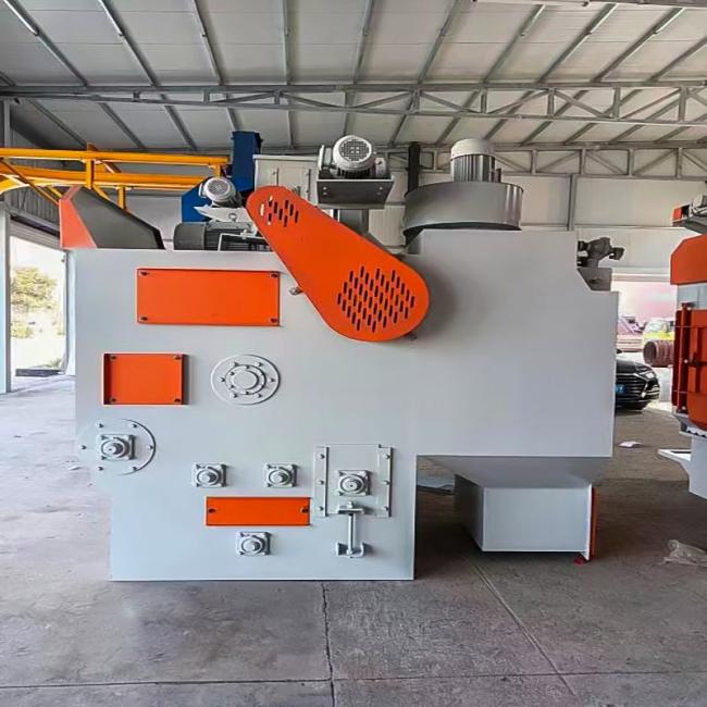 SA2.5 Grade Rubber Crawler Shot Blasting Machine for Multiple Small Parts