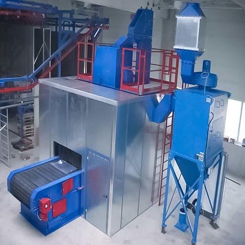 Abrasion Resistance, Wire Mesh Belt Conveyor Shot Blasting Machine with Belt