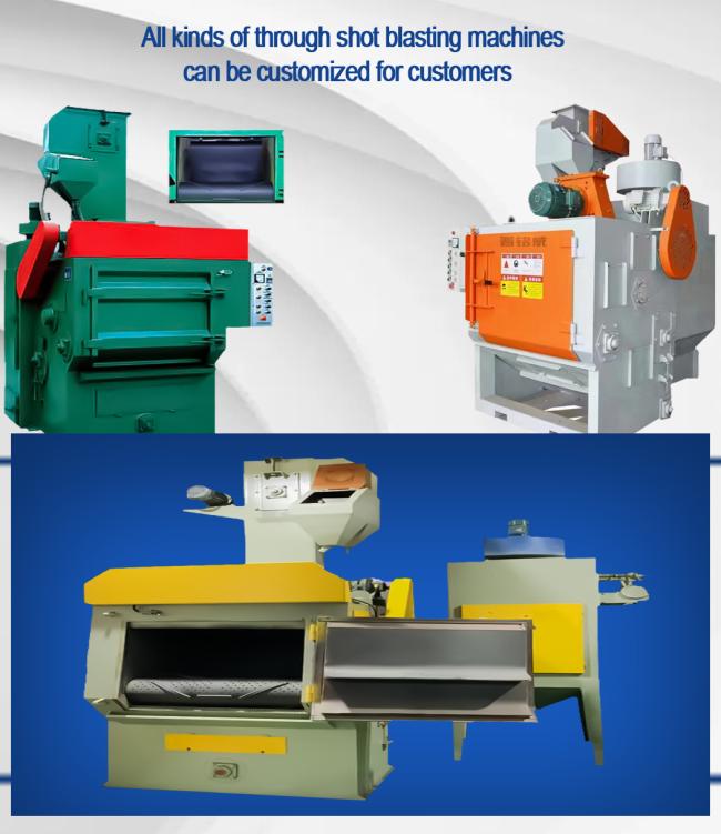 Q32 Tumble Belt Conveyor Shot Blasting Machines for Small Castings Surface Rusting