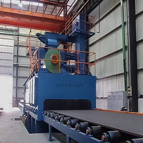 Wire Mesh Belt Shot Blasting Machine with Non-Ferrous Castings