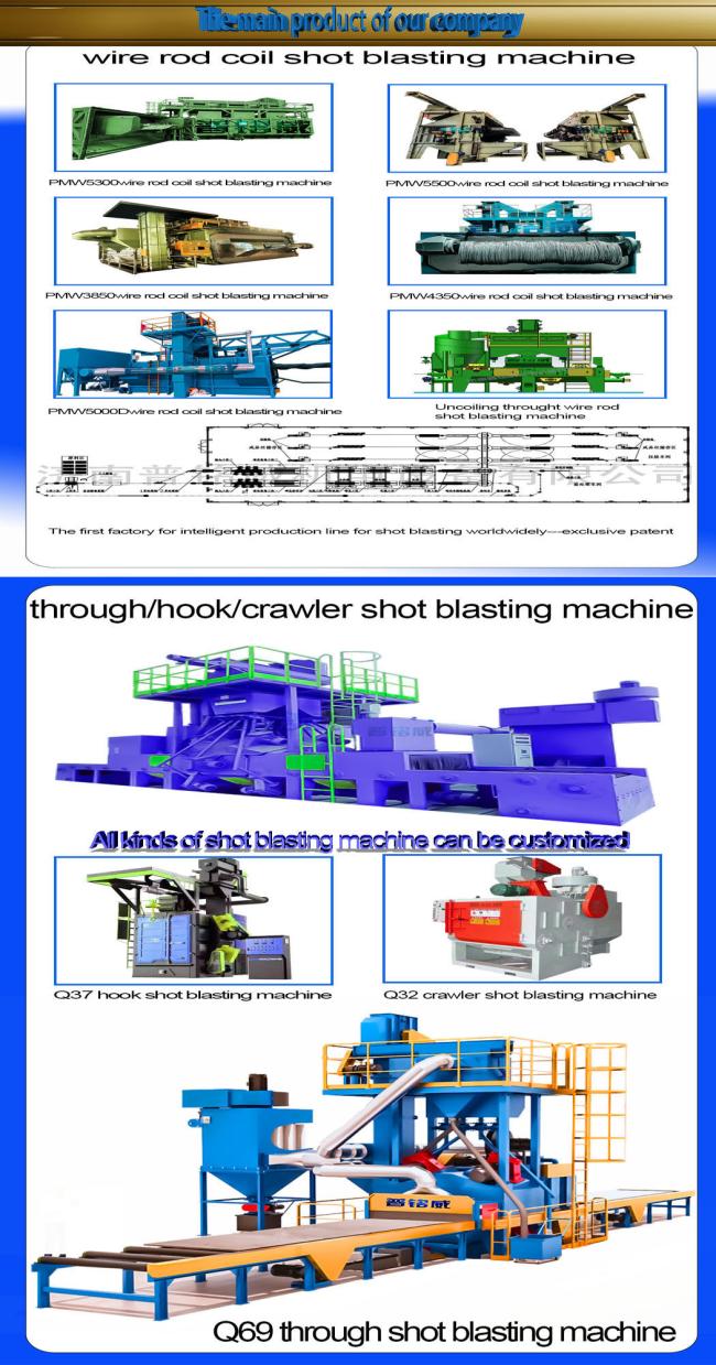 Custom Large Sandblasting Booth Cleaning Machine From China Pumingwei Factory