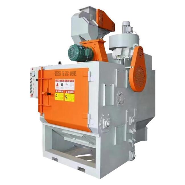 Q329 Auto Rust Cleaning Crawler Tumble Rubble Belt Shot Blasting Machine