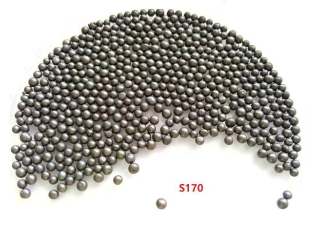 S170 Steel Shot with a Product Diameter of 0.5mm.