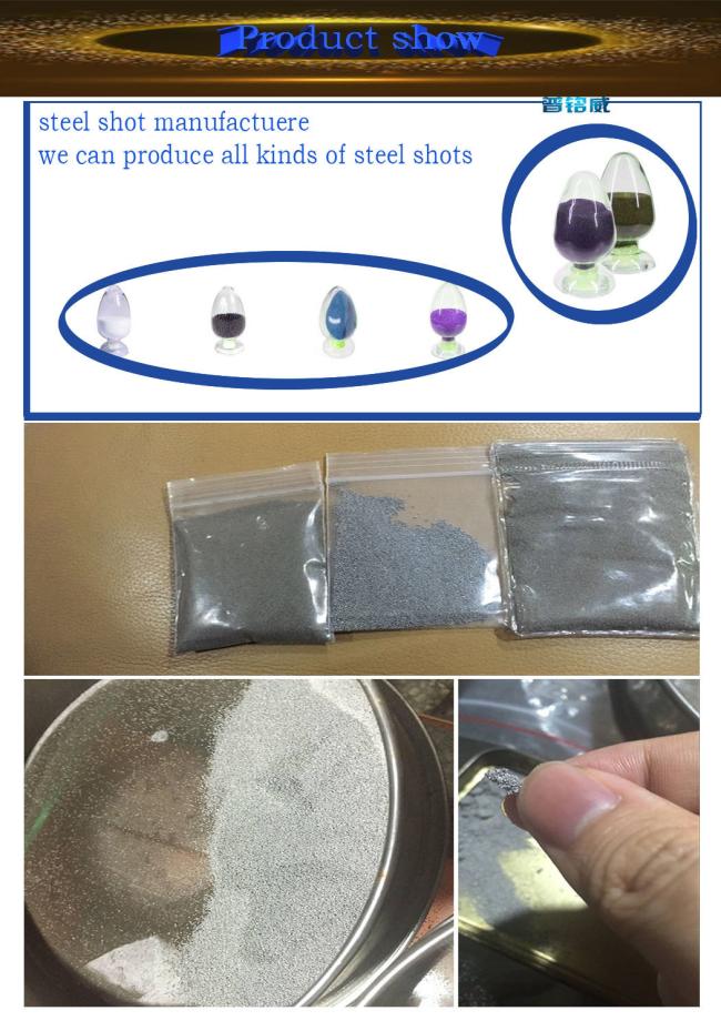 Strict Quality Low Consumption Carbon Steel Shot for Shot Blasting