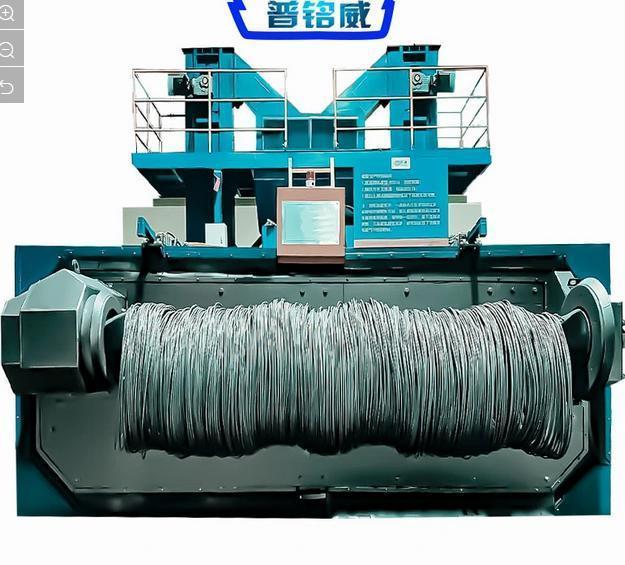 Fast Shipping Wire Rod Coil Shot Blasting Machine