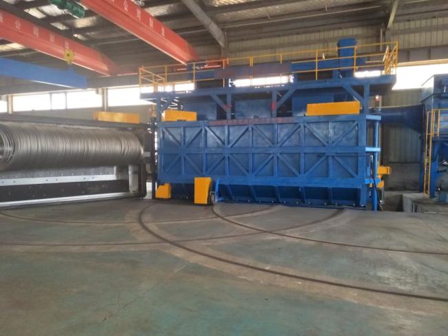 Special Round Wire Shot Blasting Machine for Spring Industry