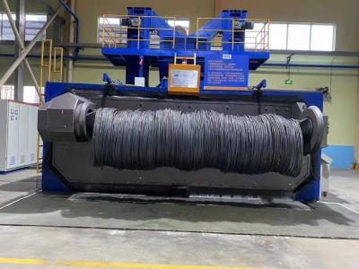 Китай Shot Blasting Machine PMW-4350 for Round Wire Rod Customization in Screw Industry продается