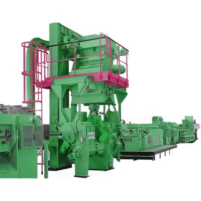 China Automatic Single Strand Wire Rod Shot Blasting Machine for Rust Removal Level S2.5-3.0 zu verkaufen
