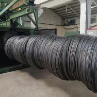 China High Cleanliness Single Station Wire Rod Coil Shot Blasting Machine With Automatic Control for sale