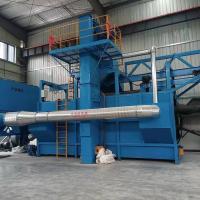 China High Cleanliness Single Station Wire Rod Coil Shot Blasting Machine With Automatic Control for sale