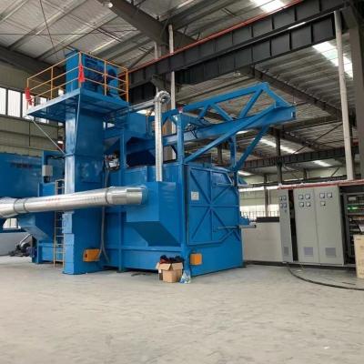 China PMW-5000D Wire Rod Derusting Shot Blasting Machine for Prestressed Steel Strand Industry Te koop