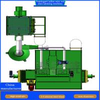China Customized Inline Continuous Wire Rod Shot Blasting Machine for Rust Cleaning Equipment for sale