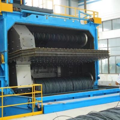 Pmw 3850 Wire Rod Coil Shot Blasting Machine with and Rust Removal Cost 40-20RMB