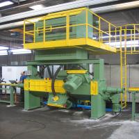 China Continuous Wire Rod Shot Blasting Machine 3-4 Impeller Heads for Customized Blasting for sale