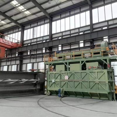 China 16.8 * 12.4 * 5.8meters Flat Door Disc Wire Blasting Machine Pmw5300 for Customization for sale