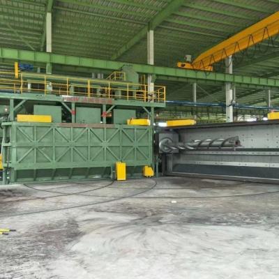 China 16.8 * 12.4 * 5.8meters Flat Door Disc Wire Blasting Machine Pmw5300 for Customization for sale